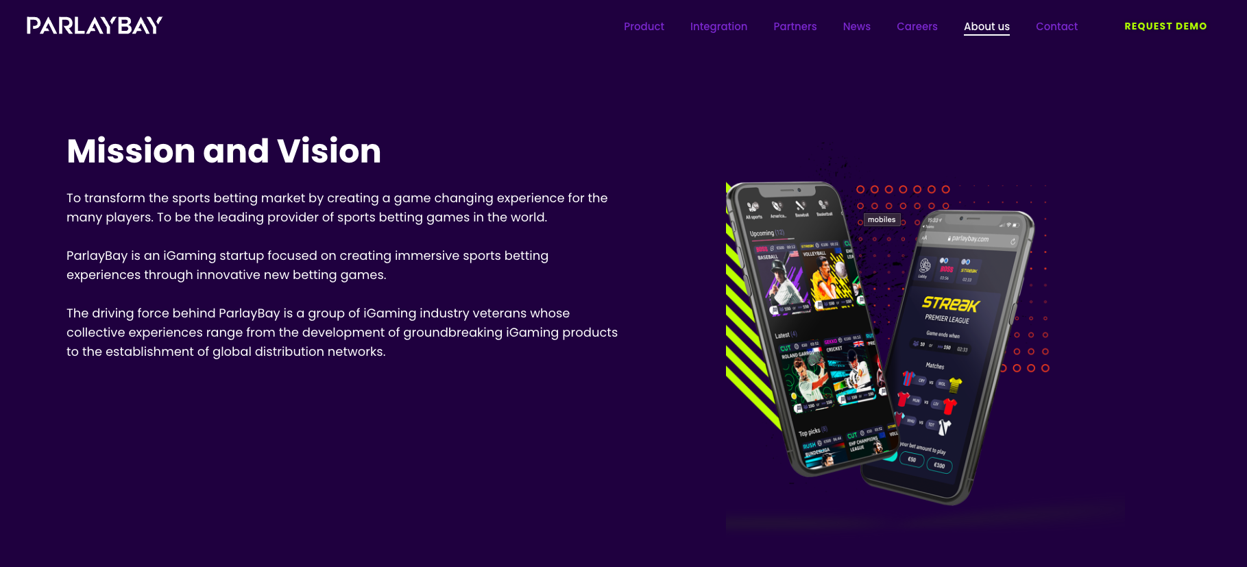 About us - ParlayBay